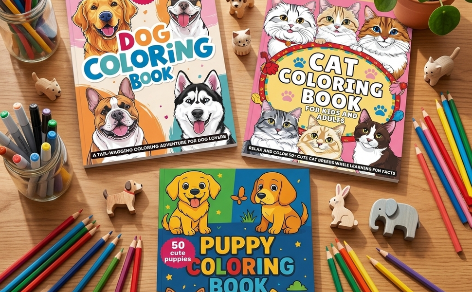 Animal Coloring — Coloring Page World